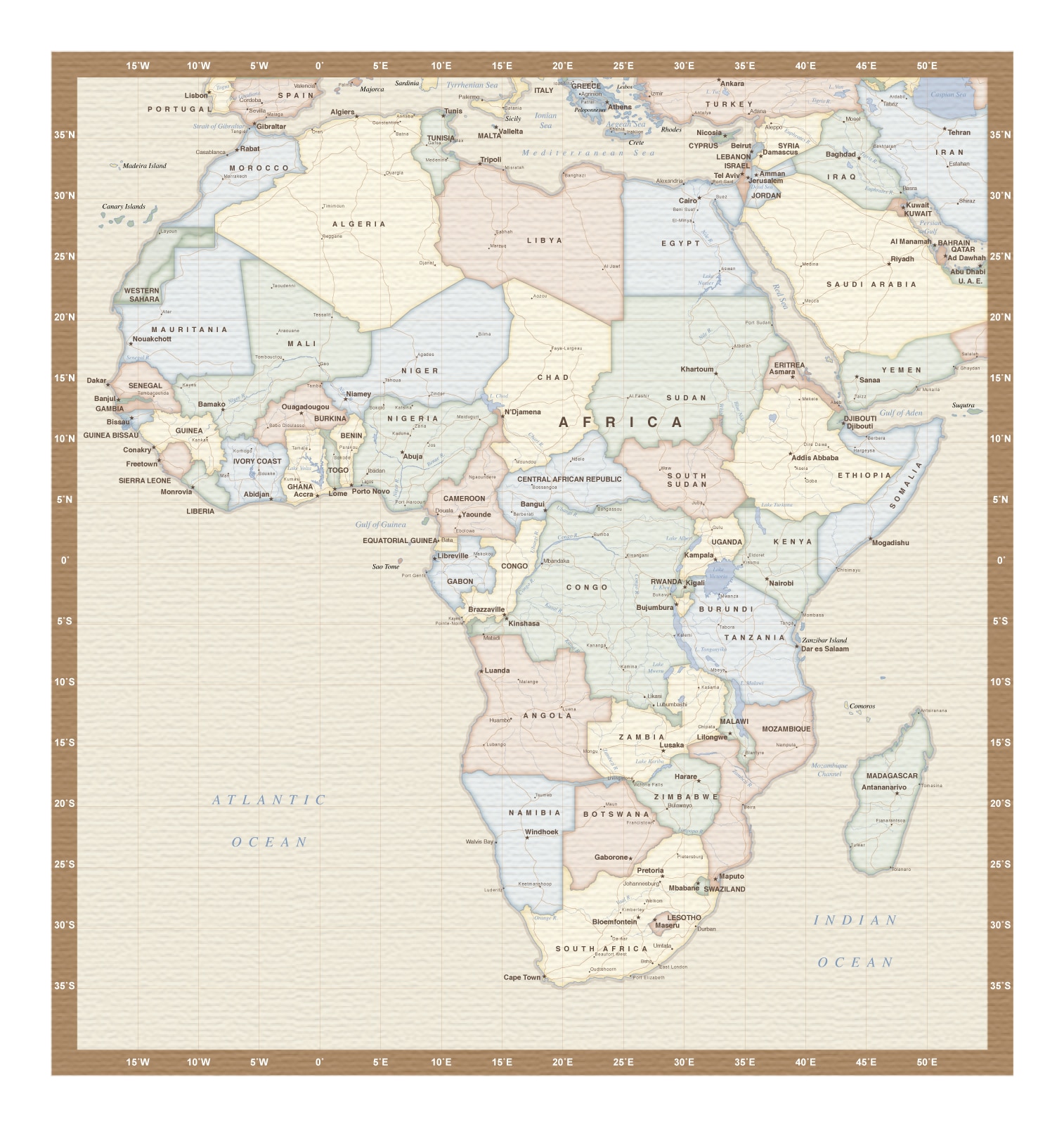 Custom World & USA Maps | Digital & Wall | Creative Force