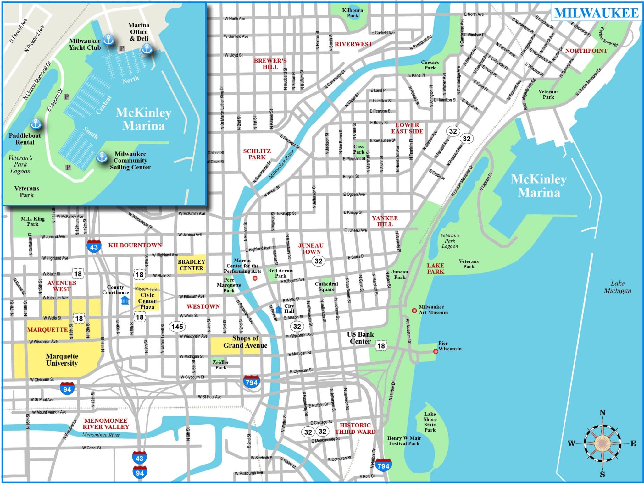Custom Detailed Street Maps | Digital Vector & Wall