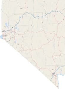 Nevada Map | Digital Vector | Creative Force