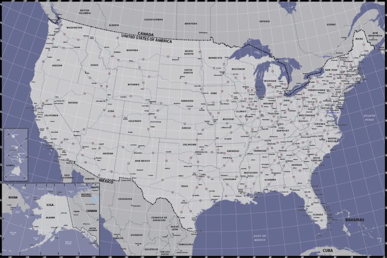 USA Maps | Digital & Wall | Creative Force Maps