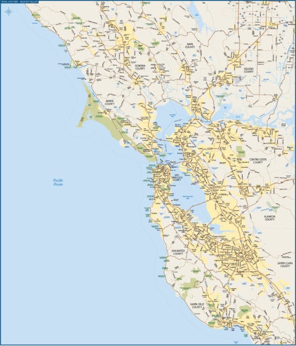Berkeley & Oakland Metro Map | Digital| Creative Force