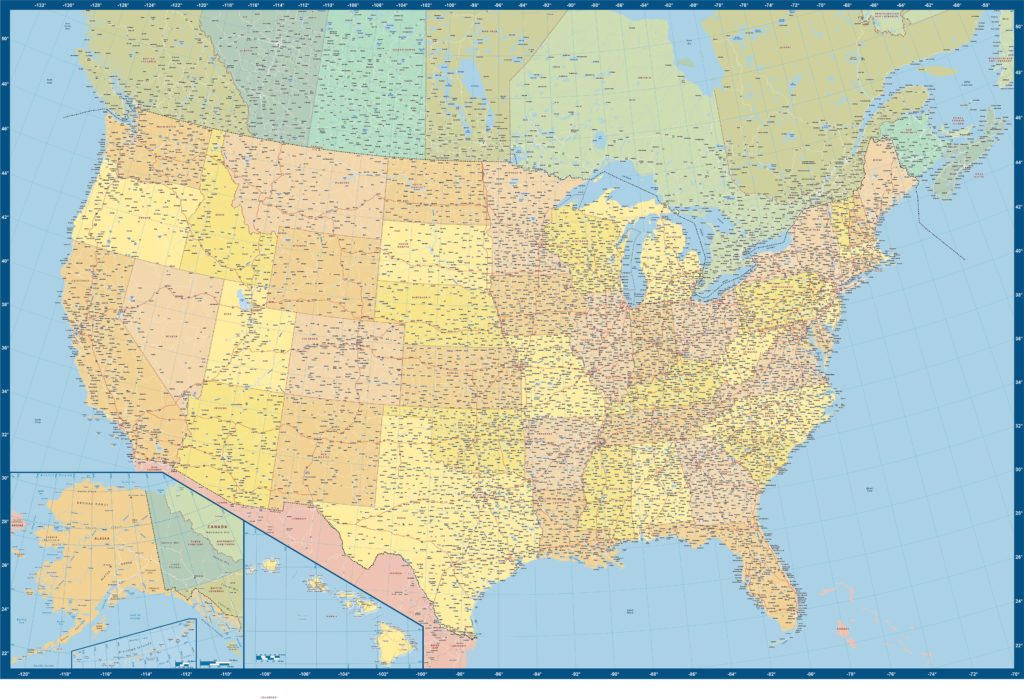 USA Maps | Digital & Wall | Creative Force Maps
