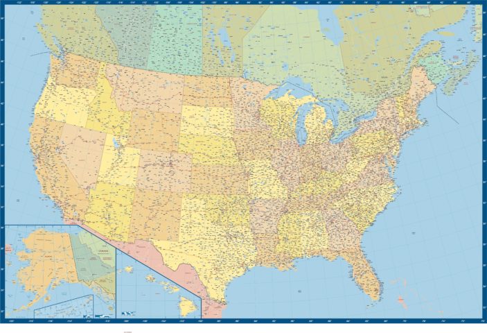 USA Maps | Digital & Wall | Creative Force Maps