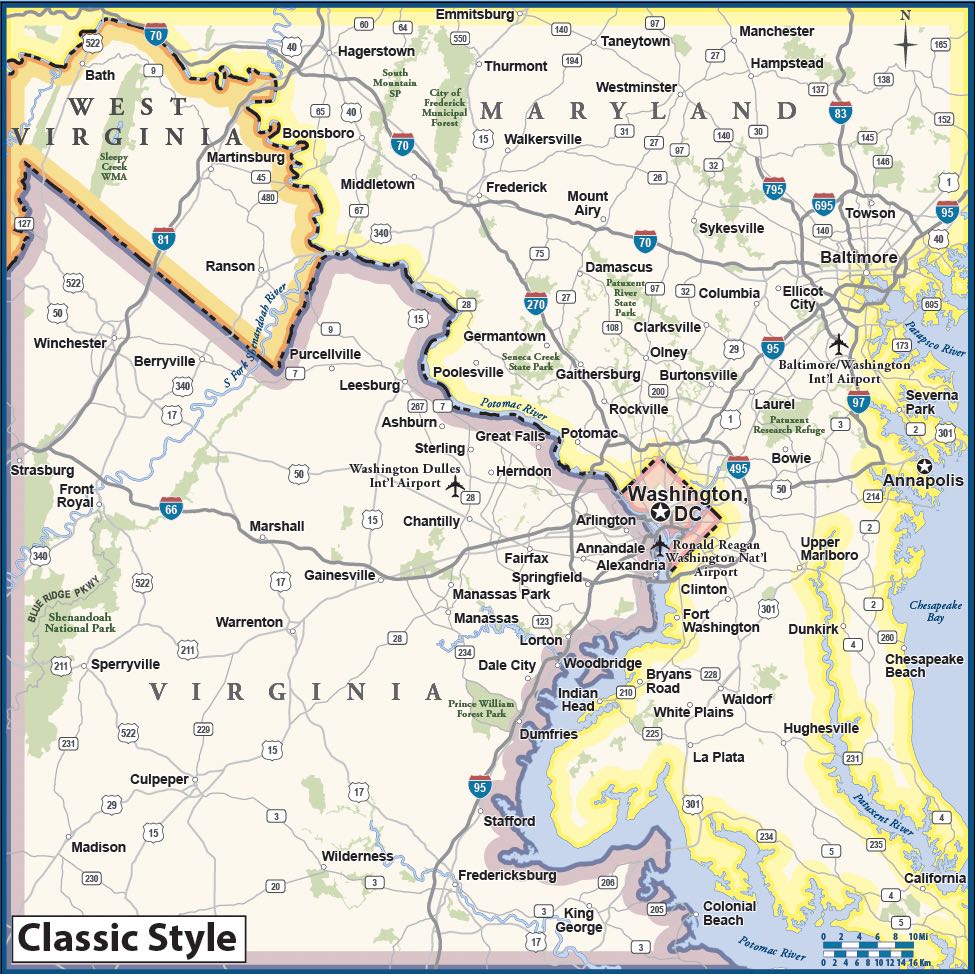 Regional Map Color Scheme Inspirations - Creative Force