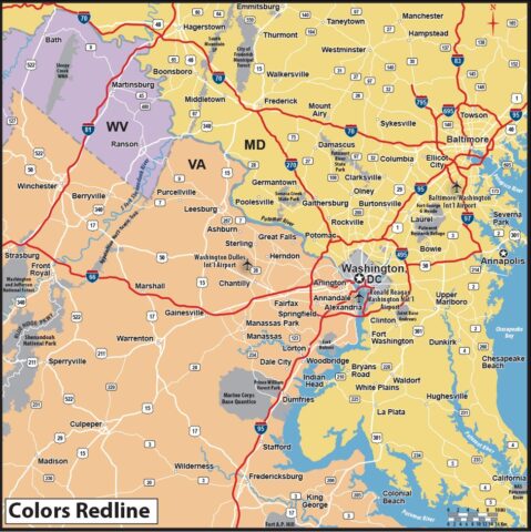 Regional Map Color Scheme Inspirations - Creative Force